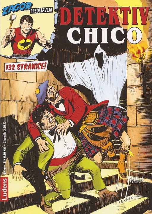 Zagor predstavlja: 001 Detektiv Chico - Stripovi na kvadrat